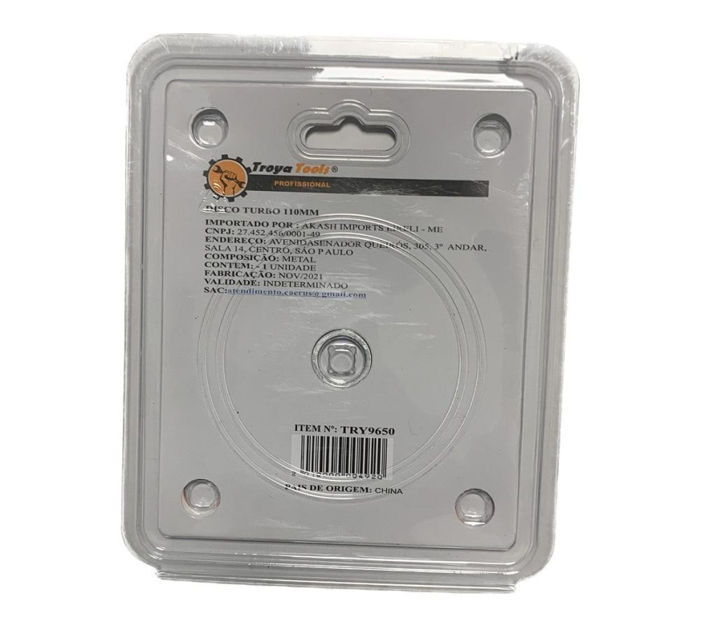 Disco Turbo 100MM TRY9650 – Shopping Tudão