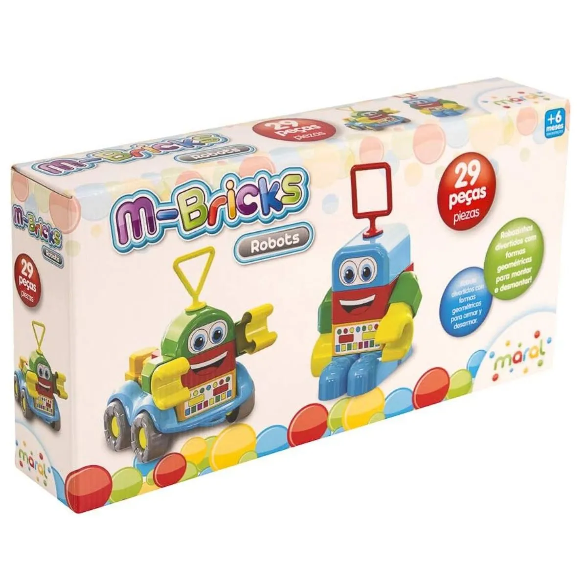 Bricks Robots Blocos 29 Peças – Shopping Tudão